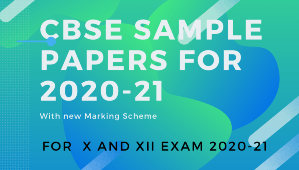 CBSE Sample Papers (2020-21) – NCERT Tutorials