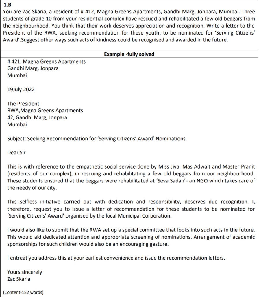 Informal Letter Email Format Icse Letter Of Complaint Vrogue co